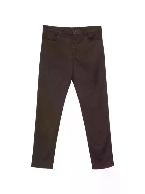 Canali Five-pocket Trousers - Brown