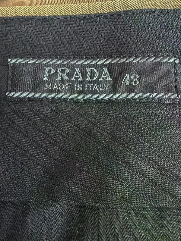 Prada Straight-leg Trousers - Green