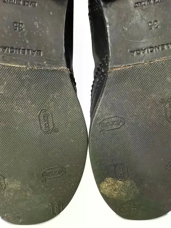 Balenciaga Perforated Wingtip Chelsea Boots