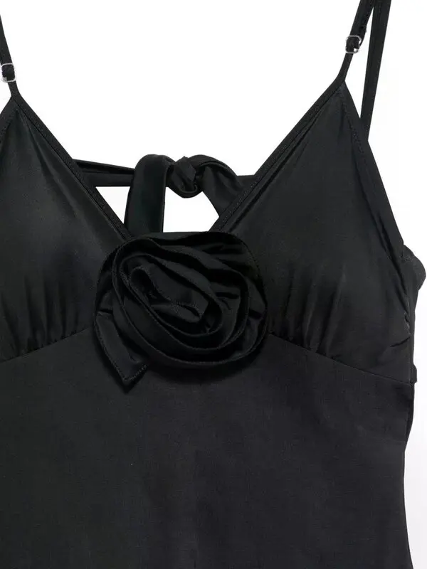 Moschino Floral Appliqué One Piece