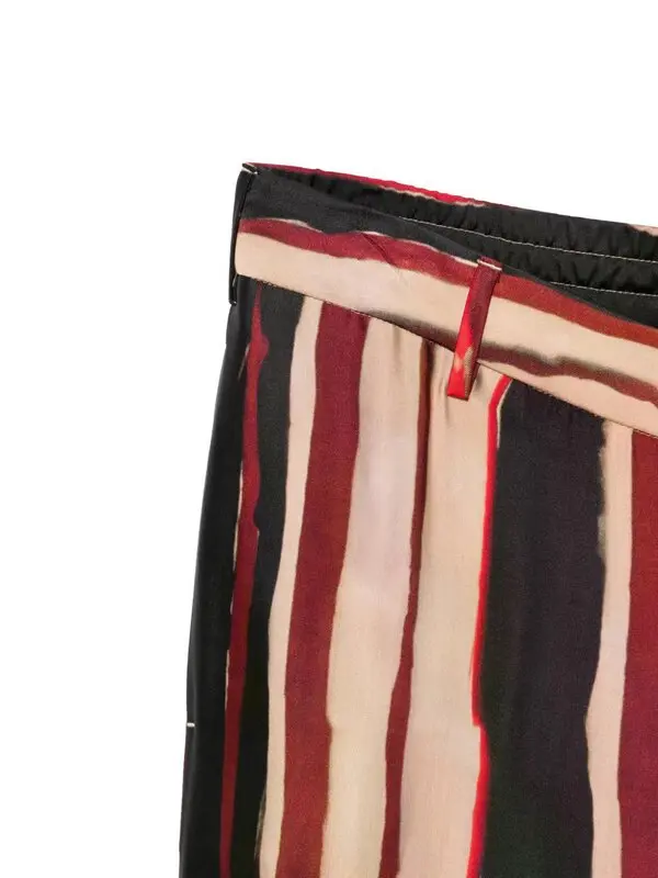 PT TORINO Stripe-print Palazzo Pants