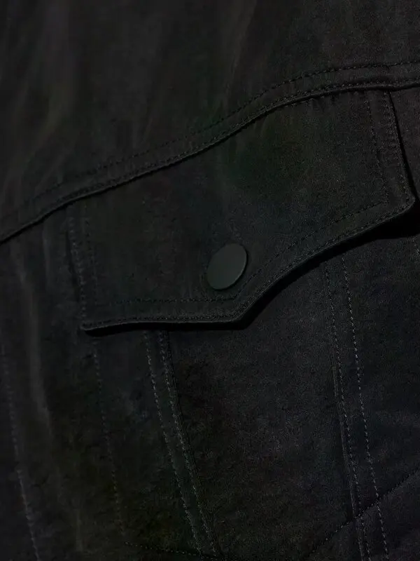 Fear Of God Spread Collar Logo-patch Shirt Jacket