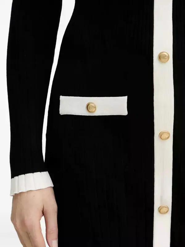 Guess Ribbed-knit Midi Dress