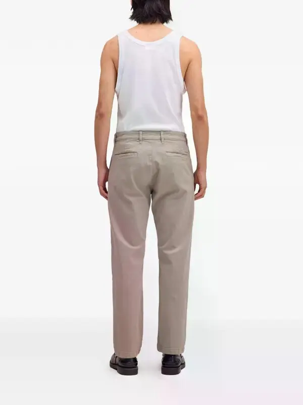 Nn07 Aden Straight-leg Trousers - Neutrals
