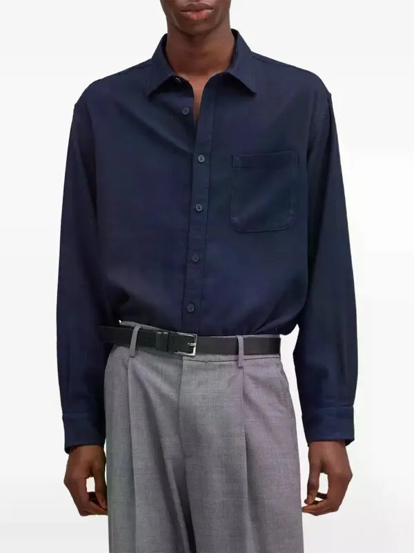 Nn07 Deon Shirt - Blue