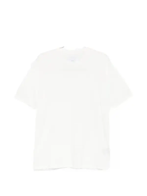 SSSTEIN Crew-neck Short-sleeve T-shirt - White