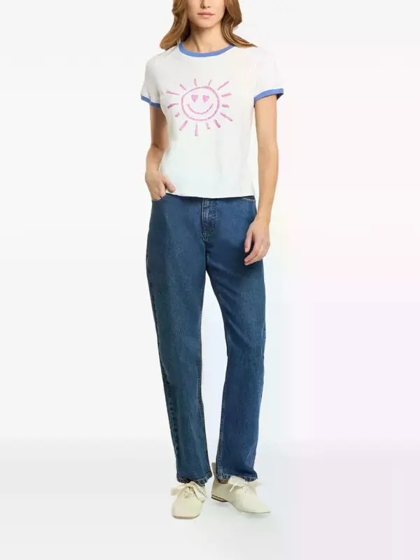 Cinq À Sept Rhinestone-embellished T-shirt - White