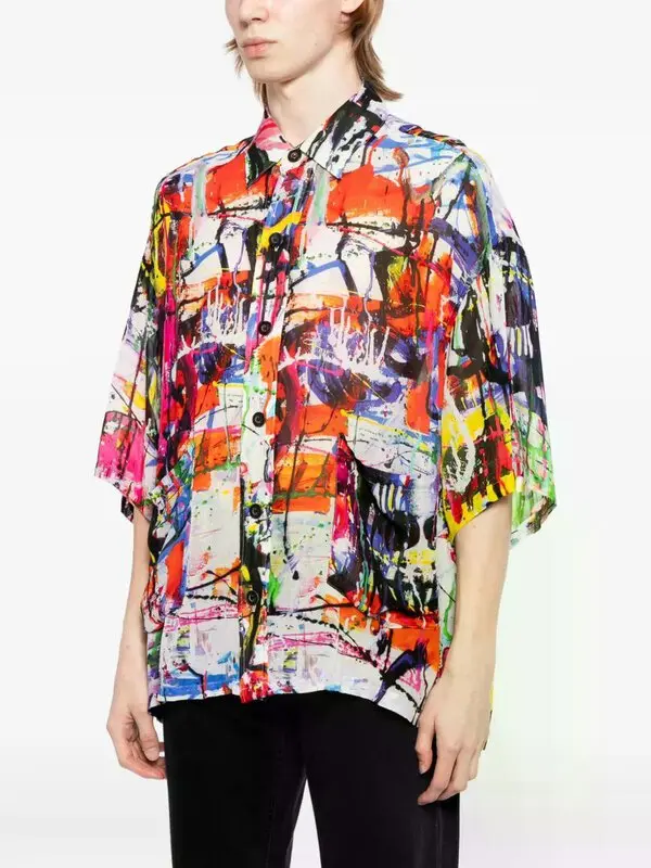 NUDE:MASAHIKO MARUYAMA Paint-splash Shirt