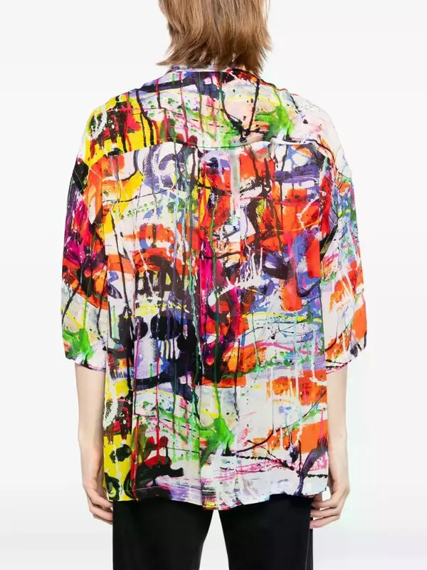 NUDE:MASAHIKO MARUYAMA Paint-splash Shirt