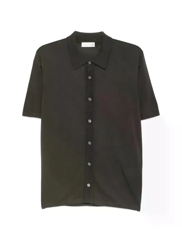 ROBERTO COLLINA Short-sleeve Button-up Shirt