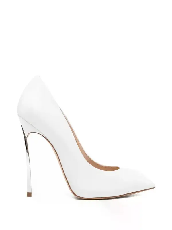 Casadei Blade Pointed-toe Pumps - White