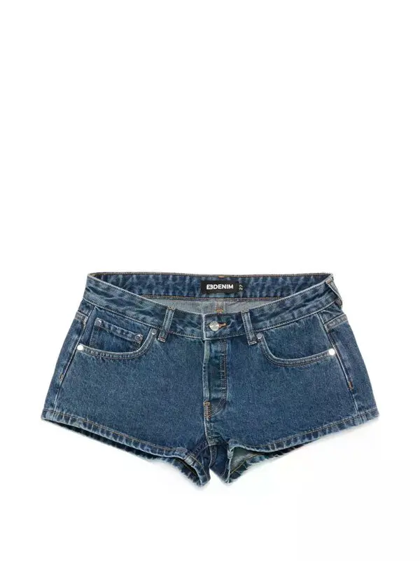 EB DENIM Portman Low-rise Denim Shorts