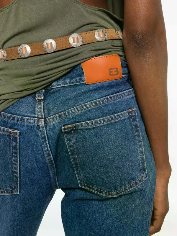 EB DENIM Ariel Mid Rise Wedgie Manhattan Jeans
