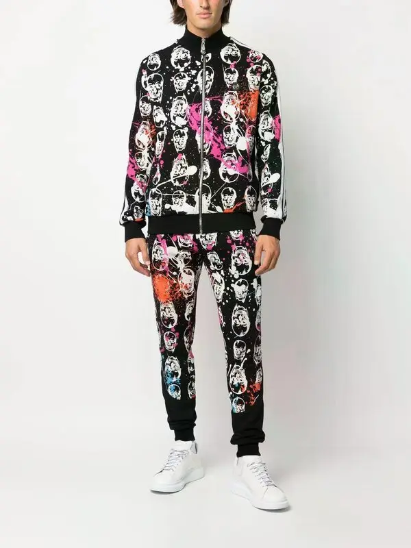 Philipp Plein Skull Print Tracksuit