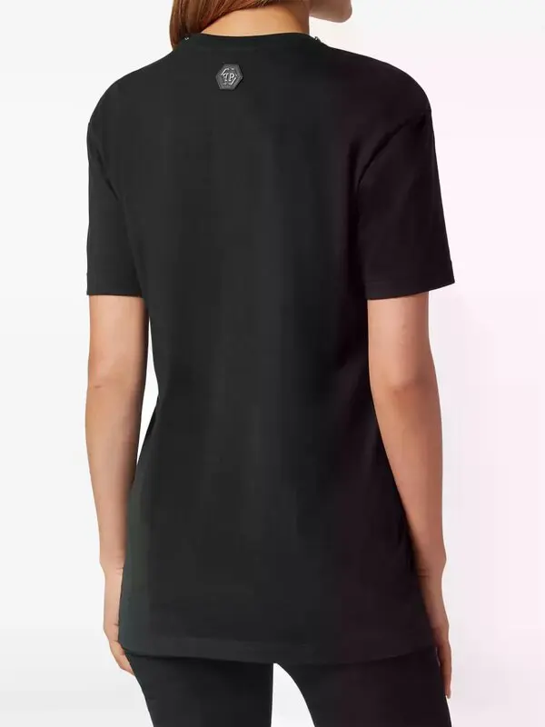 Philipp Plein Gothic Plein Cotton T-shirt