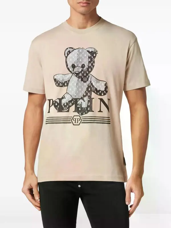 Philipp Plein Teddy Bear Cotton T-shirt