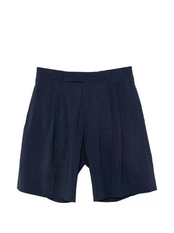 Paul Smith Pleated Shorts - Blue