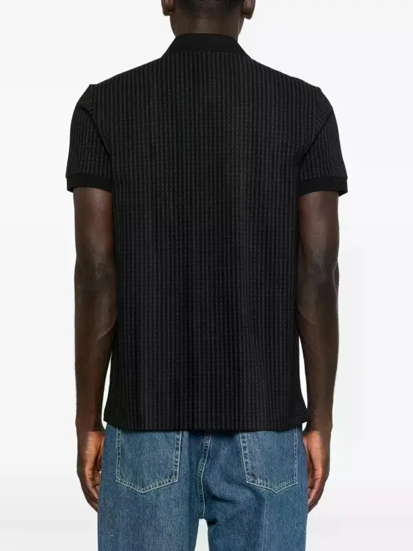 BOSS Cotton-piqué Polo Shirt With All-over Print