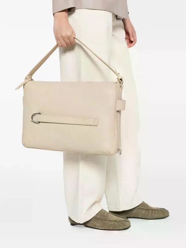 COCCINELLE Grainy Leather Shoulder Bag