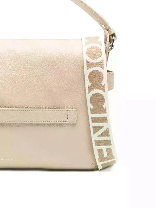 COCCINELLE Grainy Leather Shoulder Bag