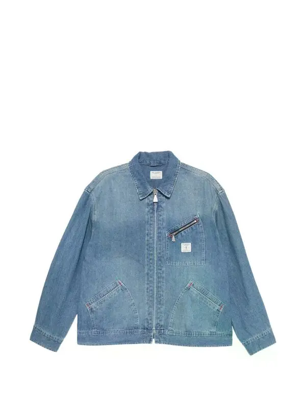 ROY ROGER'S Zip Denim Jacket