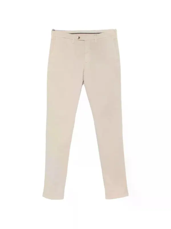 Canali Straight-leg Chino Trousers - Neutrals