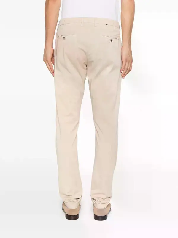 Canali Straight-leg Chino Trousers - Neutrals