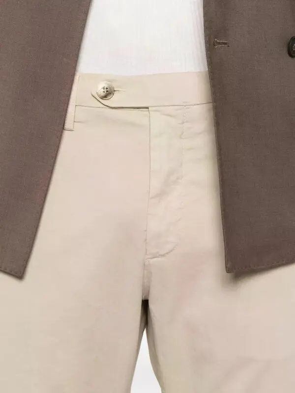 Canali Straight-leg Chino Trousers - Neutrals