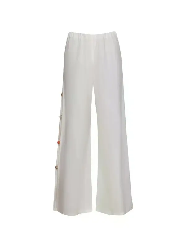 BAOBAB Wayra Resin-stones Embellished Slit Trousers