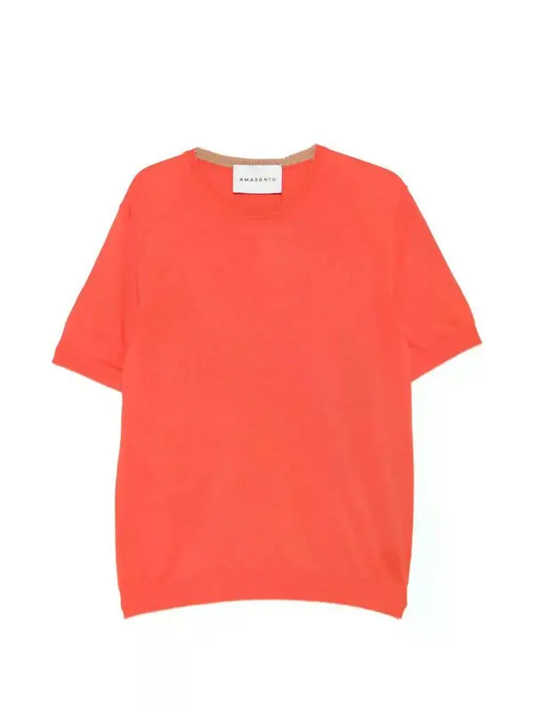 AMARANTO Short-sleeves T-shirt