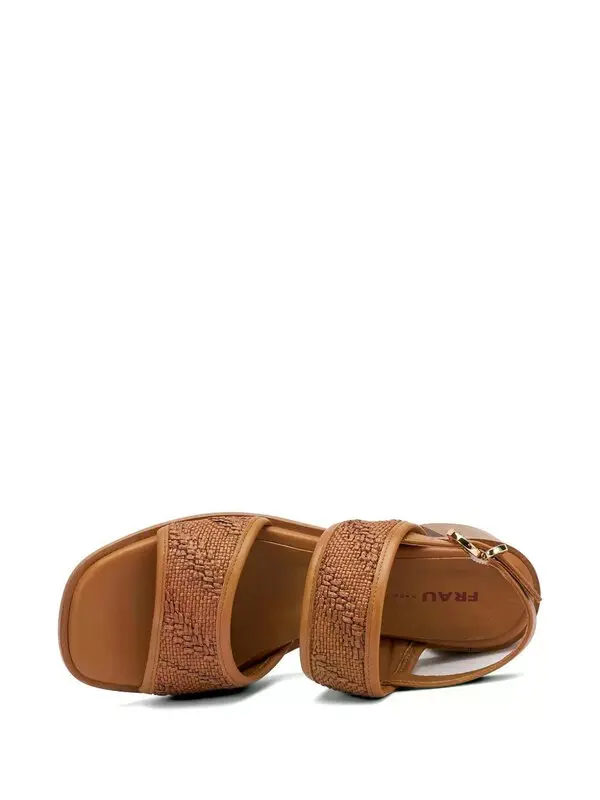 FRAU Buckle-strap Sandals - Brown