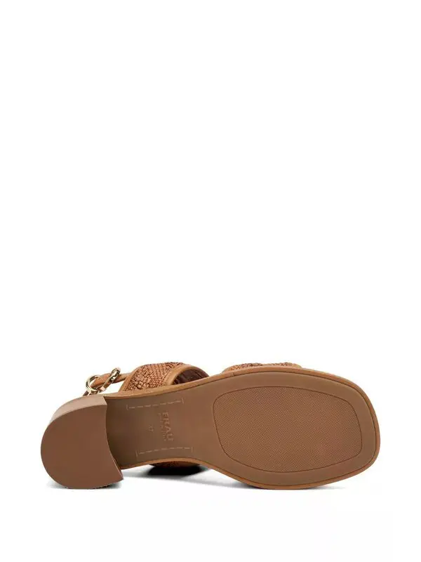 FRAU Buckle-strap Sandals - Brown