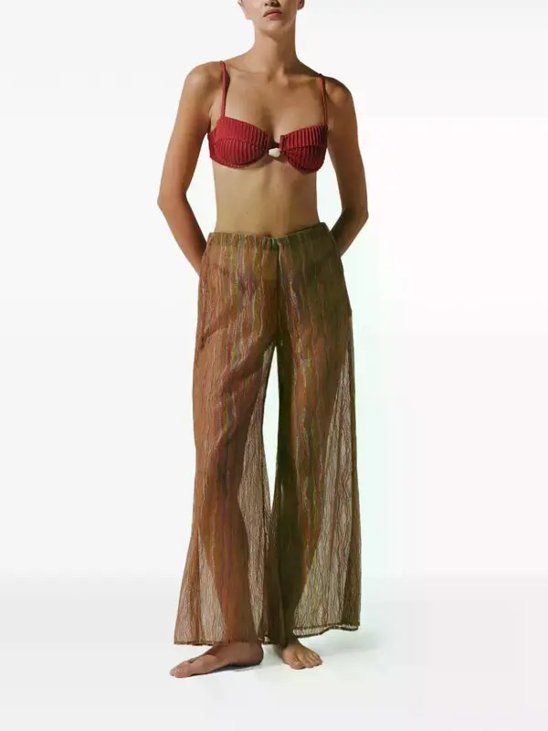 BAOBAB Gola High-rise Trousers - Brown