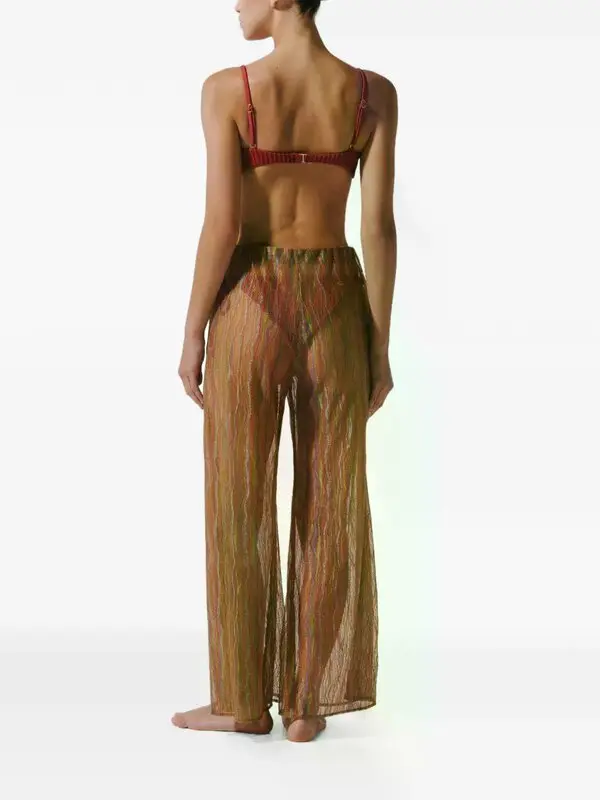 BAOBAB Gola High-rise Trousers - Brown