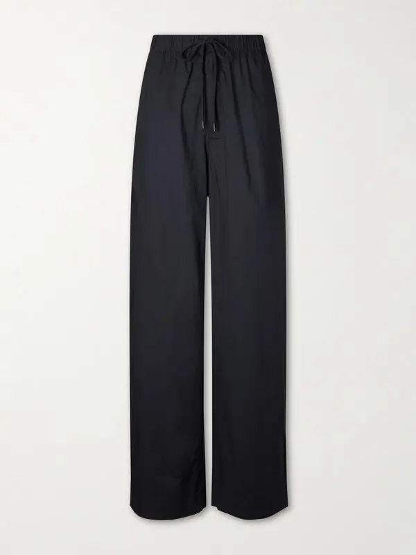 SKIMS Cotton-blend Straight-leg Pants