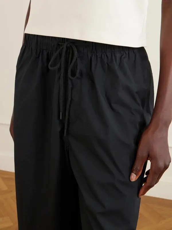 SKIMS Cotton-blend Straight-leg Pants
