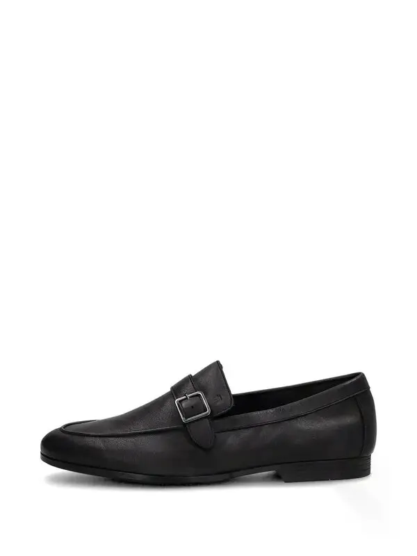 FRAU Buckle-detail Loafers - Black