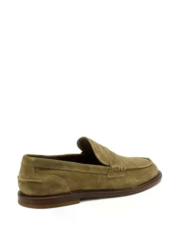 FRAU Suede Penny Loafers