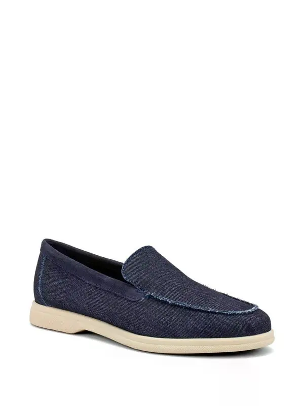 FRAU Deconstructed Denim Loafers