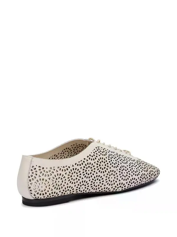 FRAU Laser-cut Lace-up Shoes - Neutrals