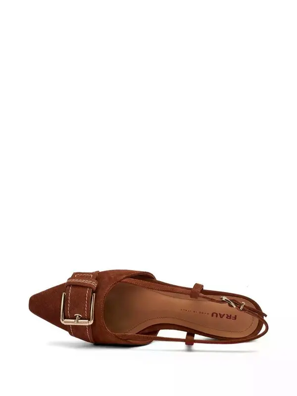 FRAU Buckle-detail Suede Pumps