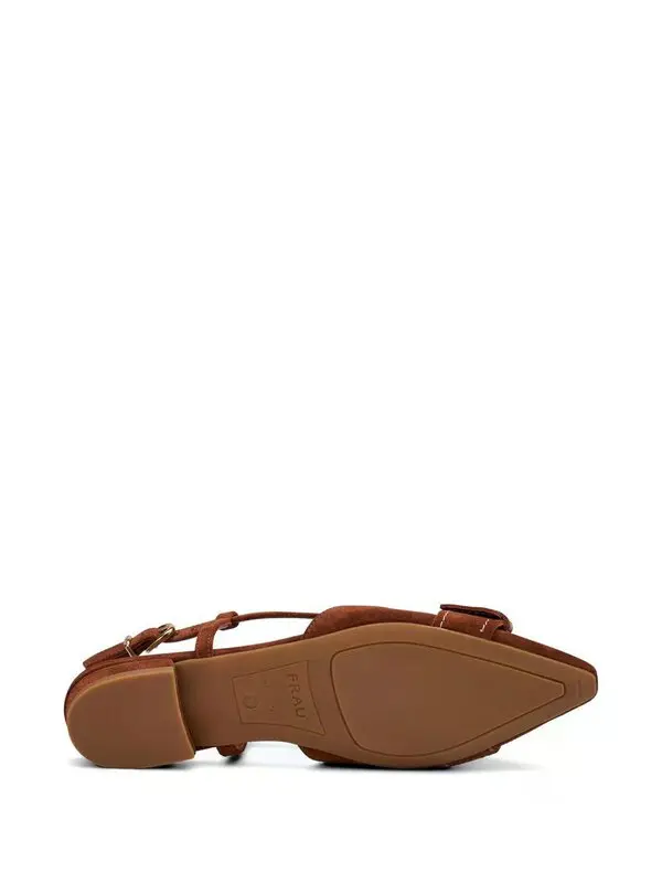 FRAU Buckle-detail Suede Pumps