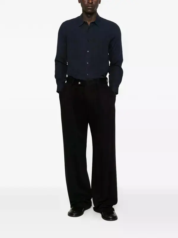 Sandro Linen Shirt - Blue