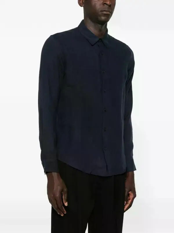 Sandro Linen Shirt - Blue