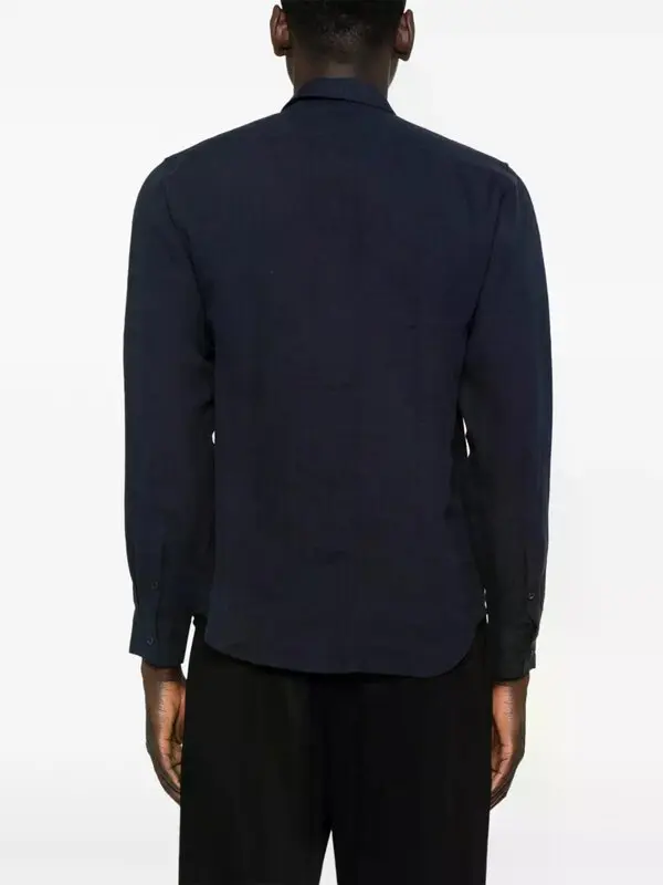 Sandro Linen Shirt - Blue