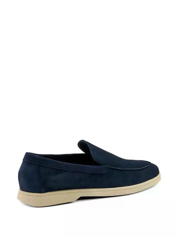 FRAU Almond-toe Loafers - Blue
