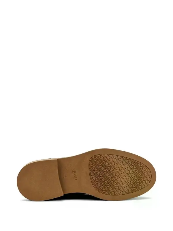 FRAU Distressed Suede Loafers