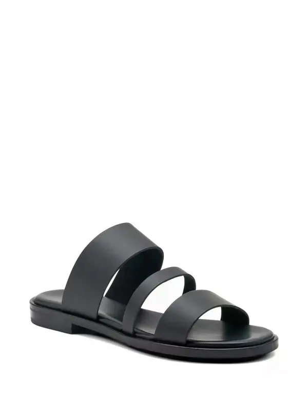 FRAU Triple-strap Leather Sandals