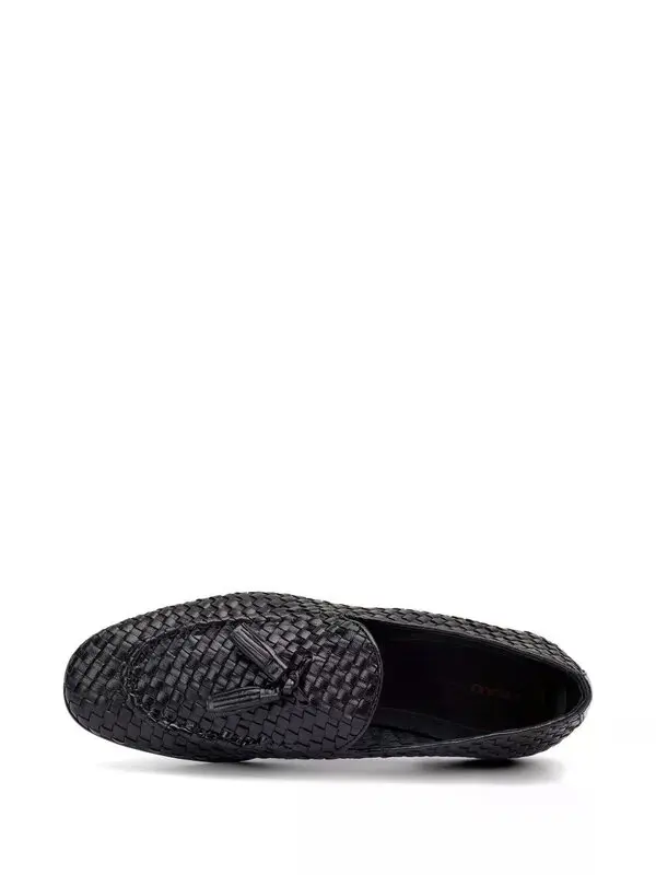 FRAU Woven Tassel Loafers