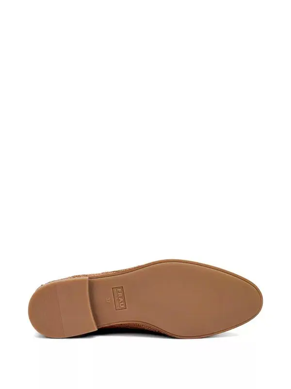 FRAU Herringbone-effect Loafers